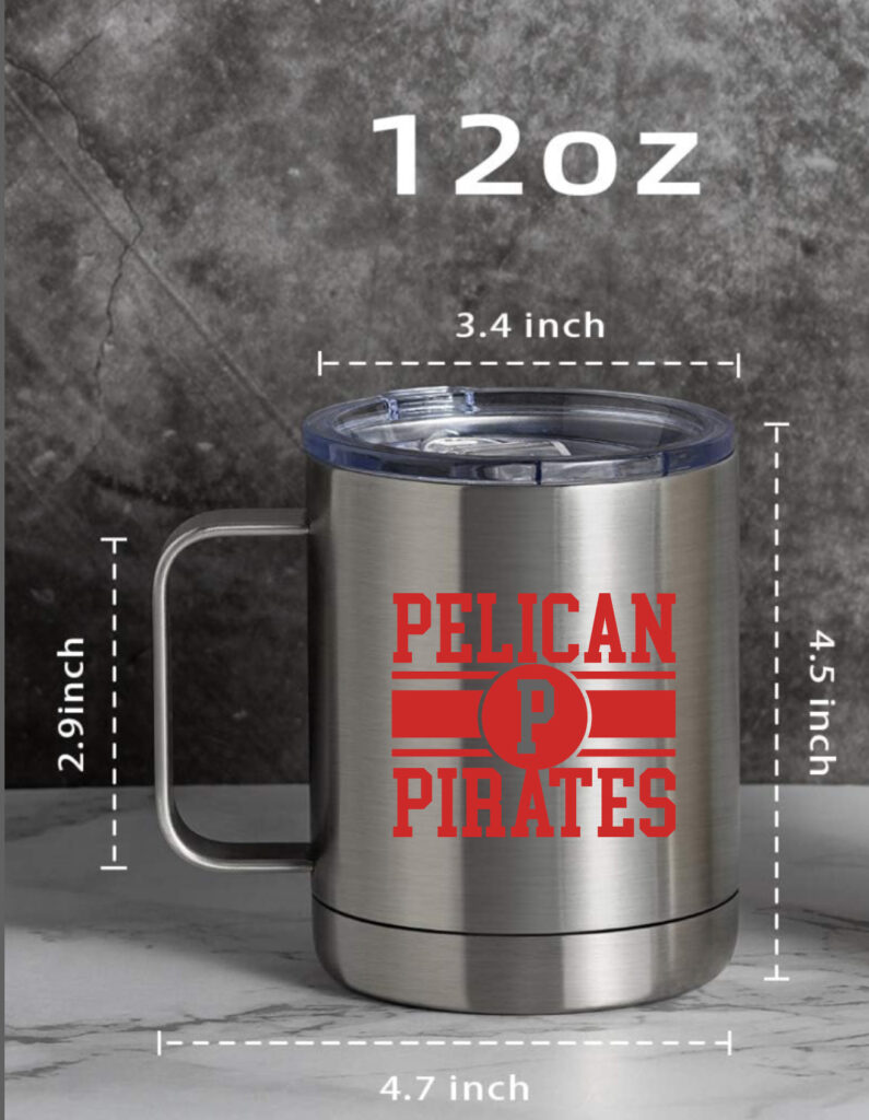 Pirates Metal Mug - Elite Apparel Oregon
